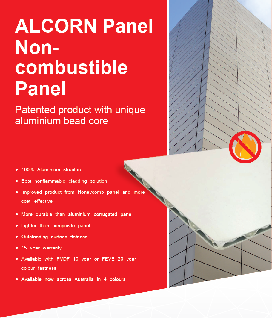 Alcor-N Non Combustible Panel For Building Facade Cladding ...